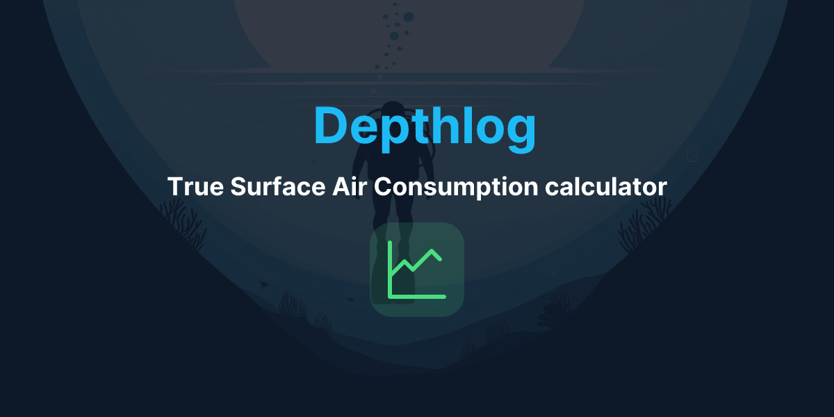 Scuba diving Surface Air Consumption calculator (SAC) | Depthlog