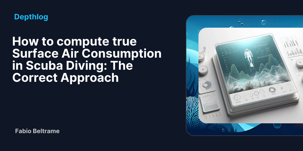 How to compute true Surface Air Consumption in Scuba Diving: The ...