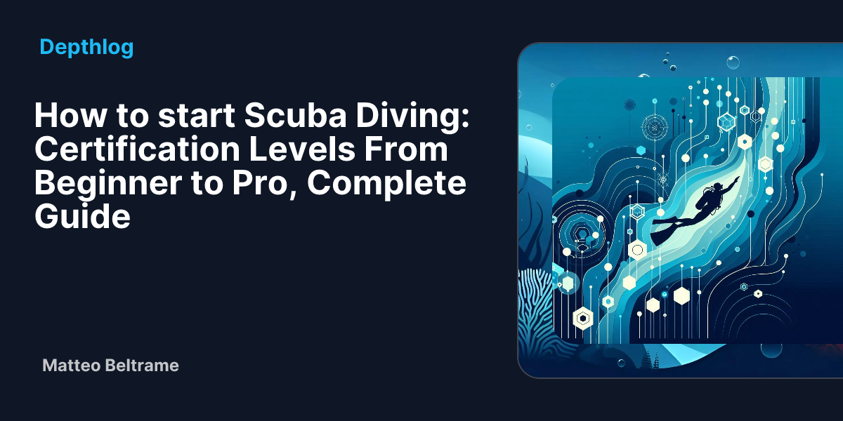 How to start Scuba Diving: Certification Levels From Beginner to Pro ...